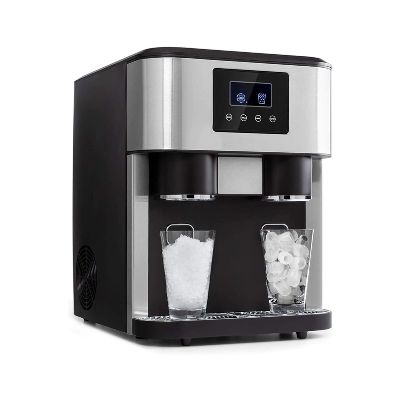3-in-1 Countertop Ice Maker Machine – Ice Cubes, Crushed Ice & Cold Wa