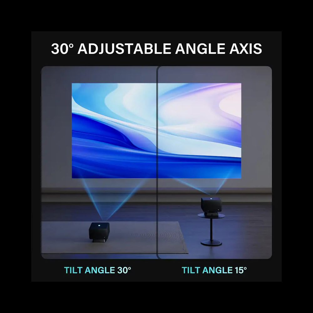 3D Game & Smart Android Projector, WiFi, Big Screen Up to 150 Inch, 2 ...