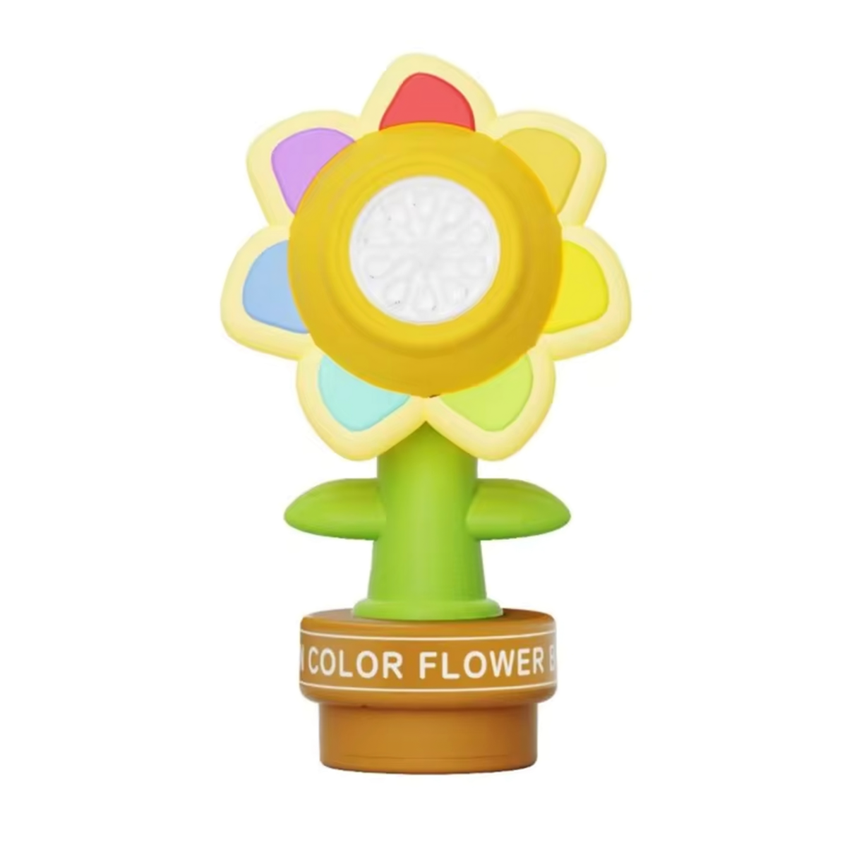 Dancing Sunflower Bubble Machine with Remote Control | Bubble machine ...