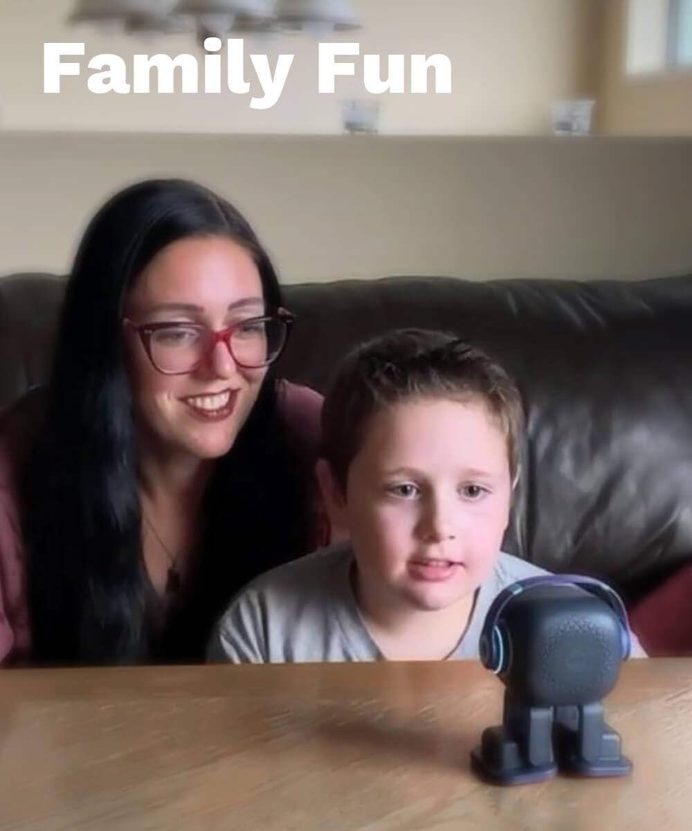 EMO Go Home AI Desktop Pet Robot with EMO Smart Lighting Automatic ...