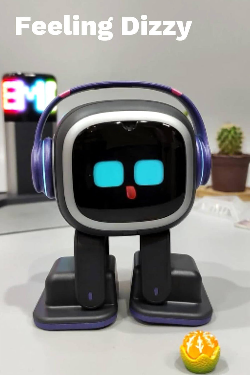 EMO Go Home AI Desktop Pet Robot with EMO Smart Lighting Automatic ...