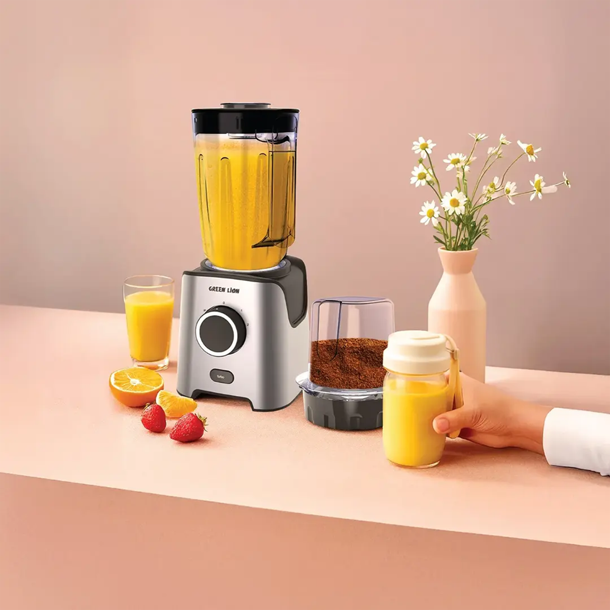 Jet Blend Pro 650W Juice Blender – High-Speed Smoothie Mixer by Green ...